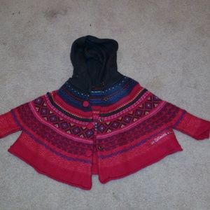Catimini | Shirts & Tops | Catimini Sweater Cape Size 2 | Poshmark
